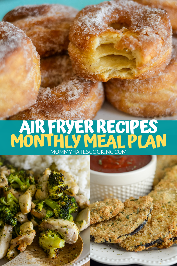 Air Fryer Monthly Meal Plan - Month of July - Air Fryer Fanatics