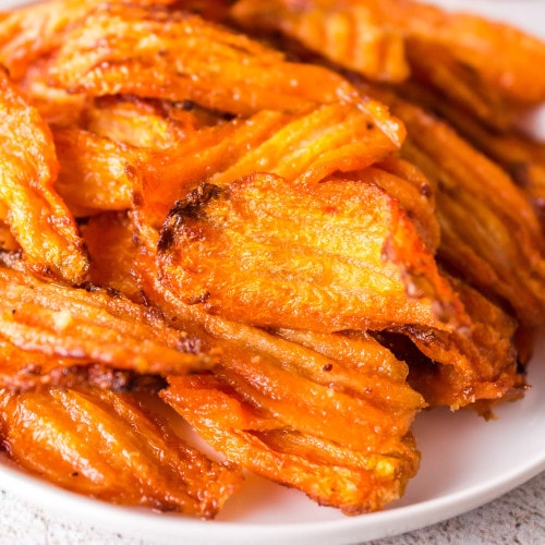 Air Fryer Carrot Chips (Ninja Foodi) - Air Fryer Fanatics