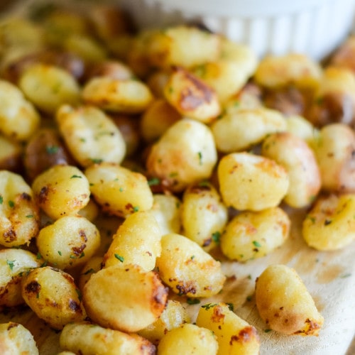 Crispy Air Fryer Frozen Gnocchi - Ready in 10 Minutes! - Air Fryer Fanatics